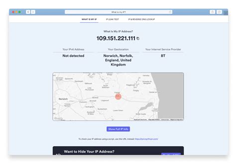 What Is My IP Address Location IPv4 IPv6 Lookup