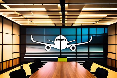 A Projected Image Of An Aircraft In A Meeting Room Hackernoon