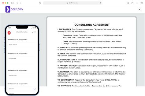 Document Automation Software DoxFlowy