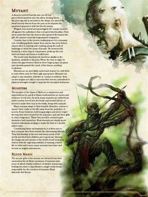 The Mutant Class Pdf Werewolves