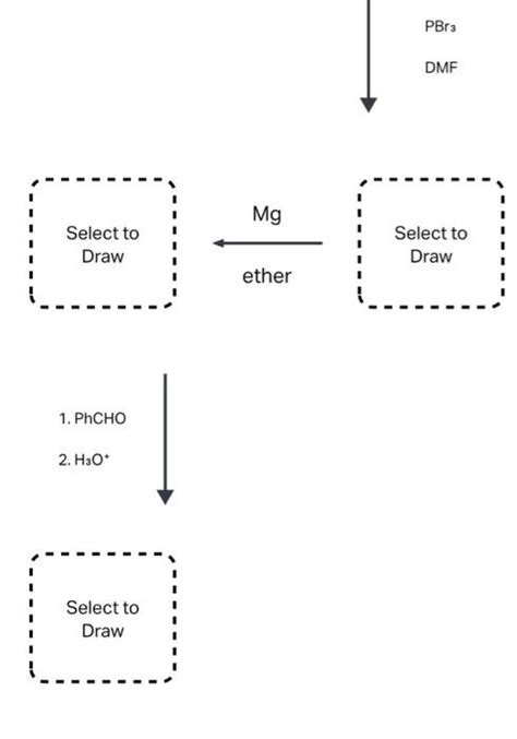 Solved Draw The Missing Organic Structures Or Select The Chegg