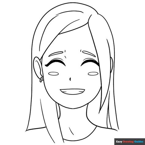 How To Draw Anime And Manga Facial Expressions Easy Step By Step Tutorial Anime Face Drawing
