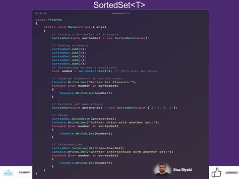 Learn About Sortedset Sina Riyahi Posted On The Topic Linkedin