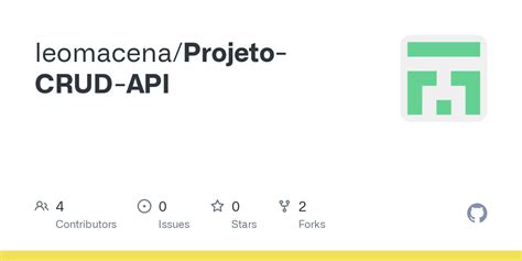 GitHub Leomacena Projeto CRUD API