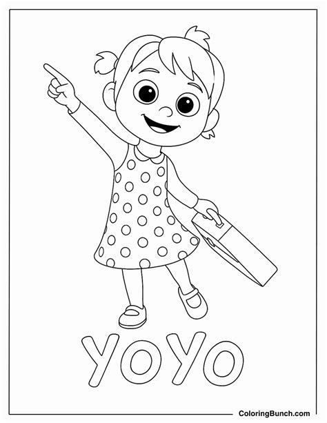 Cocomelon Coloring Pages Yoyo