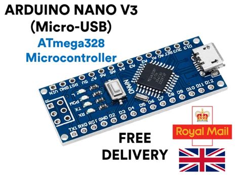 Arduino Nano V30 Atmega328p Microcontroller Micro Usb Unsoldered £475 Picclick Uk