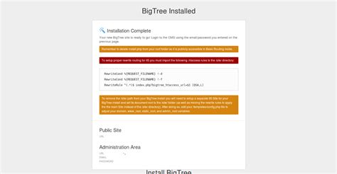 Problem On Installing Cms · Issue 321 · Bigtreecmsbigtree Cms · Github
