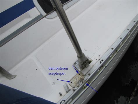 Monteren Scepterpot D M V Rubber Rawl Pluggen Dufour 30 Classic Dufourvaarders