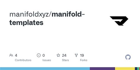 GitHub Manifoldxyz Manifold Templates