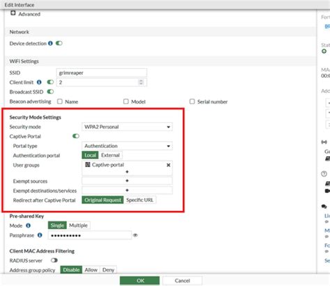 Troubleshooting Tip How To Set Up A Captive Porta Fortinet Community