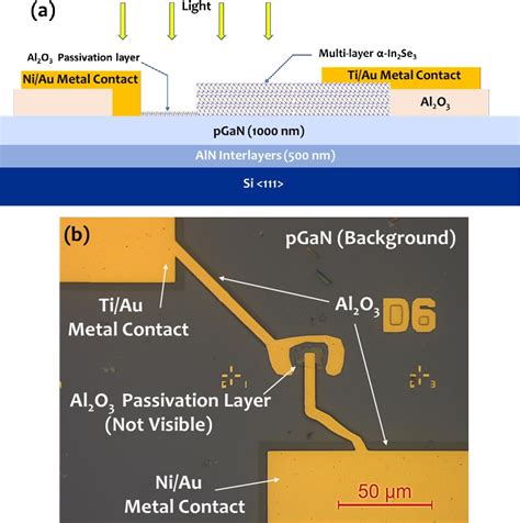 Figure 1 From Uvnear Ir Dual Band Photodetector Based On P Gan Alpha