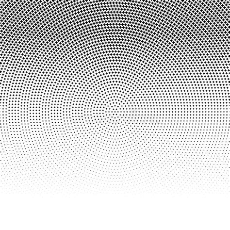 Halftone Pattern Made Of Crosses Monochrome Halftone Pattern Stock Vector Illustration Of