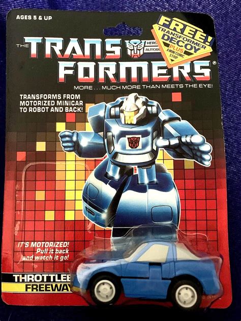 Vintage1986transformers Throttlebot Freeway Moc 4642076291