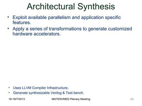 automatic generation of platform architectures using open cl and fpga roadmap ppt