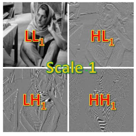 Dwt Decomposes The Image Into Low Resolution Coefficient Maps Here Download Scientific