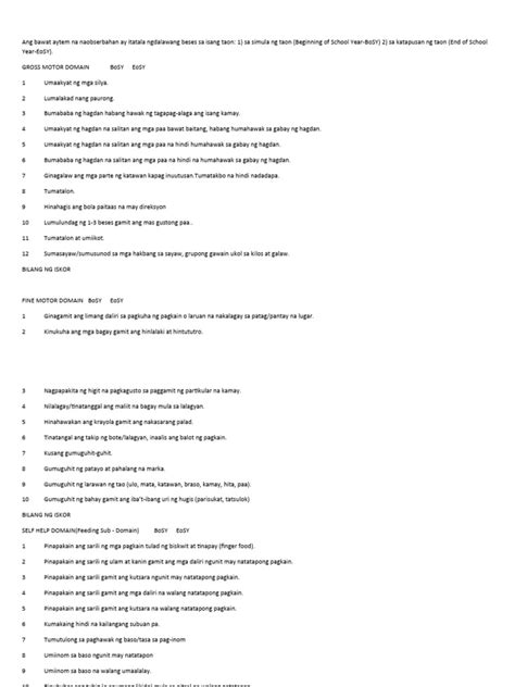 Checklist Eccd Pdf