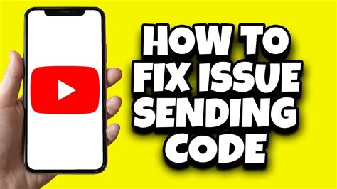 How To Fix There Was A Problem Sending Verification Code On Youtube Solved Youtube