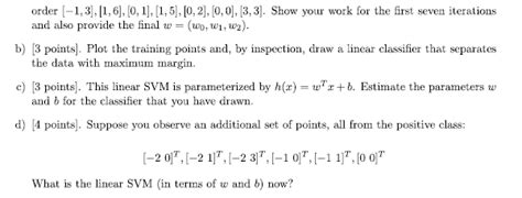 Solved Problem Points Consider Building A Linear Chegg