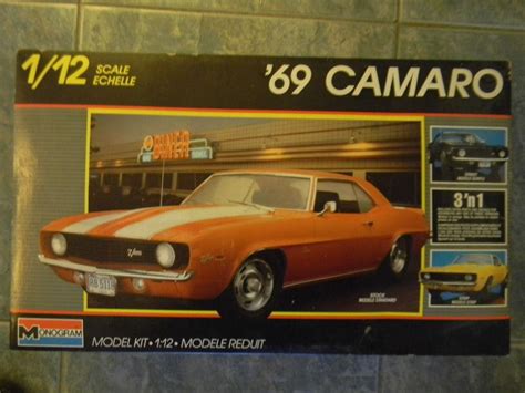 1 12 Scale Monogram 1969 Camaro Z28 1798910670