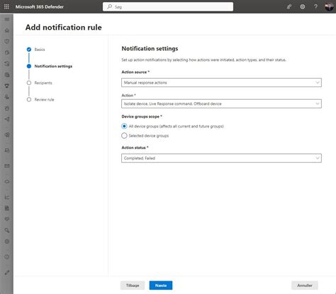 Get Email Notifications For Actions Performed In Defender Xdr Defender For Endpoint Blog