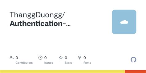 Github Thanggduonggauthentication Authorization Security With Nodejs
