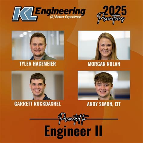 Kl Engineering Inc On Linkedin Four Of Our Engineers Have Now