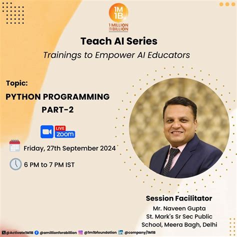 Dr Naveen Gupta On Linkedin Teachai Pythonprogramming Datascience Machinelearning Education