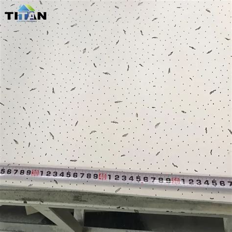 Indoor Acoustic Ceiling Panels Hospital Mineral Wool Sound Absorbing