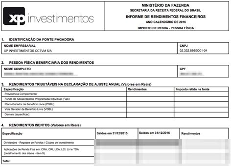 Como Declarar Investimentos No Imposto De Renda Passo A Passo