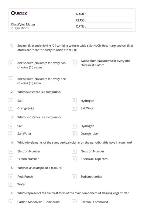 50 Classifying Shapes Worksheets For 7th Grade On Quizizz Free