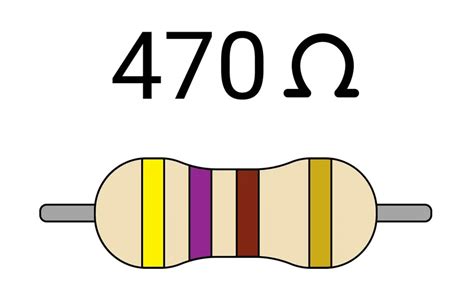 Understanding The 470 Ohm Resistor Applications Color Code And More
