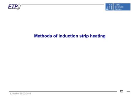 Induction Heating Of Strips And Sheets Pdf Physics Science