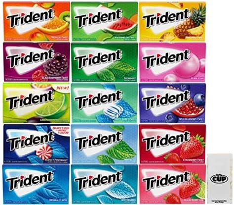 Chicles Trident De Todos Los Sabores Que Existen Artofit