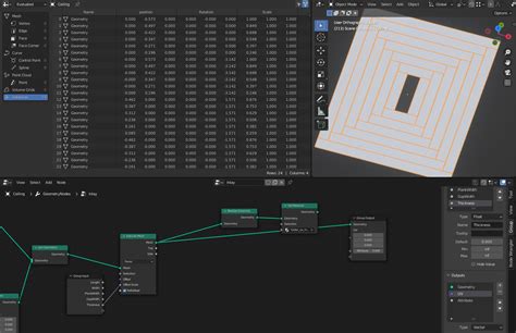 Geometry Nodes How To Read And Write Named Attributes Modeling Blender Artists Community
