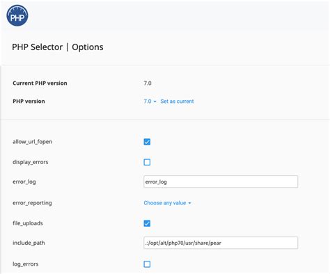 How To Update Php Versions Modules And Settings In Cpanel