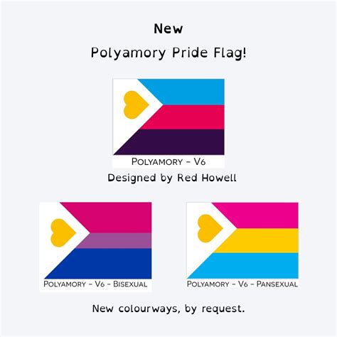 Lots Of People Hated The Old Polyamorous Flag So They Re Did It I Like The New Design And The