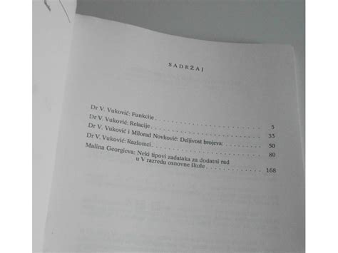 Priru Nik Za Samostalno U Enje Matematike Za Razred Kupindo