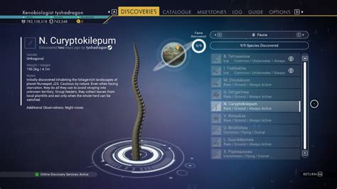 Nms Fauna Records