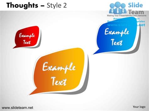 Thoughts Call Outs Voices Design 2 Powerpoint Ppt Templates Ppt