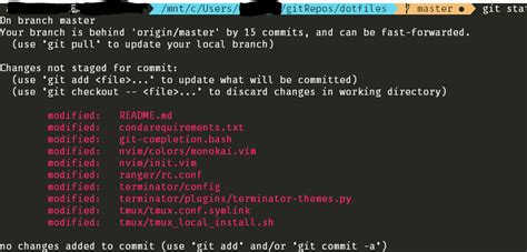 Git Repo Gives Contradictory Info From Wsl Than From Windows Stack Overflow