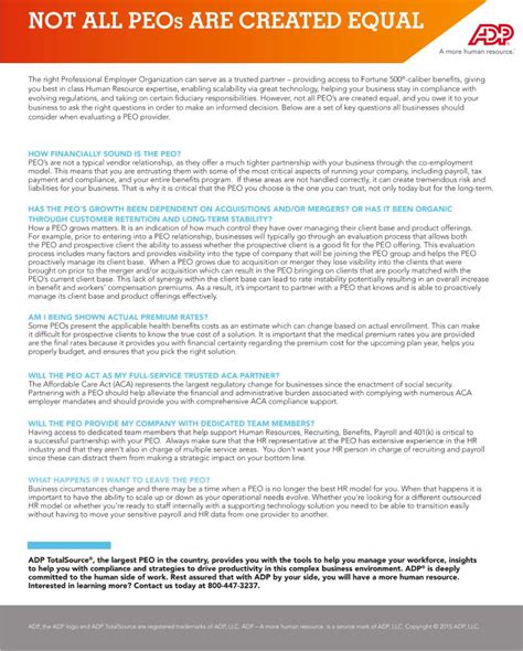 Peter Dumbauld On Linkedin Peo Adp Totalsource