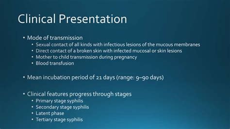 Syphilis And Vdrl Testpptx