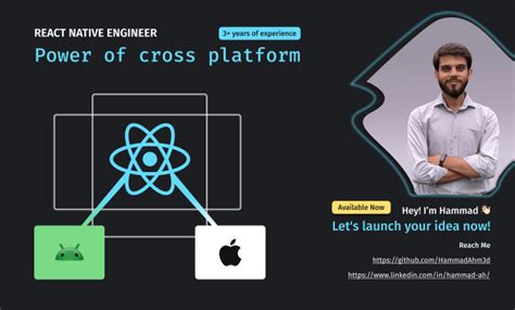 Develop Ios And Android Mobile Apps Using React Native By Hammadahmed98