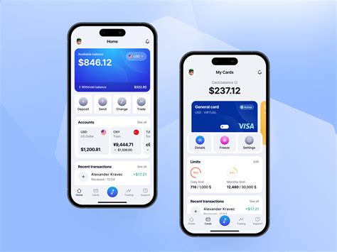 Finance Financial App Digital Finance Banking Ui Mobile By Daler Akhmetov Bytetown For