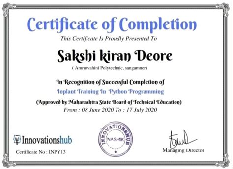 Sakshi Deore On Linkedin Python Programming