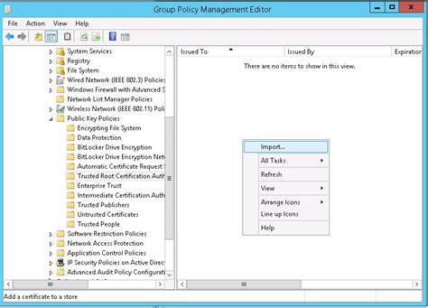 how to deploy ssl certificate on a computers using gpo windows os hub