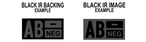 Custom IR Patch X Use With NV Technology Velcro Backing Tactical Innovations Canada