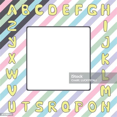 어린이 디자인에 대 한 만화 스타일 폰트입니다 멀티 컬러 문자 벡터 영어 알파벳의 집합입니다 인쇄 엽서 축제 배경 좋은 평면 그림 개체 그룹에 대한 스톡 벡터 아트 및 기타