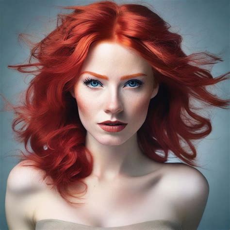 Redhead Beauty Digital Art