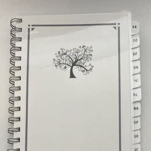 Large Print PASSWORD Book Internet Address Book With A Z Tabs Personalized Free Etsy